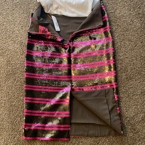 J. Crew | Skirts | Jcrew Collection Sequin Pencil Skirt | Poshmark